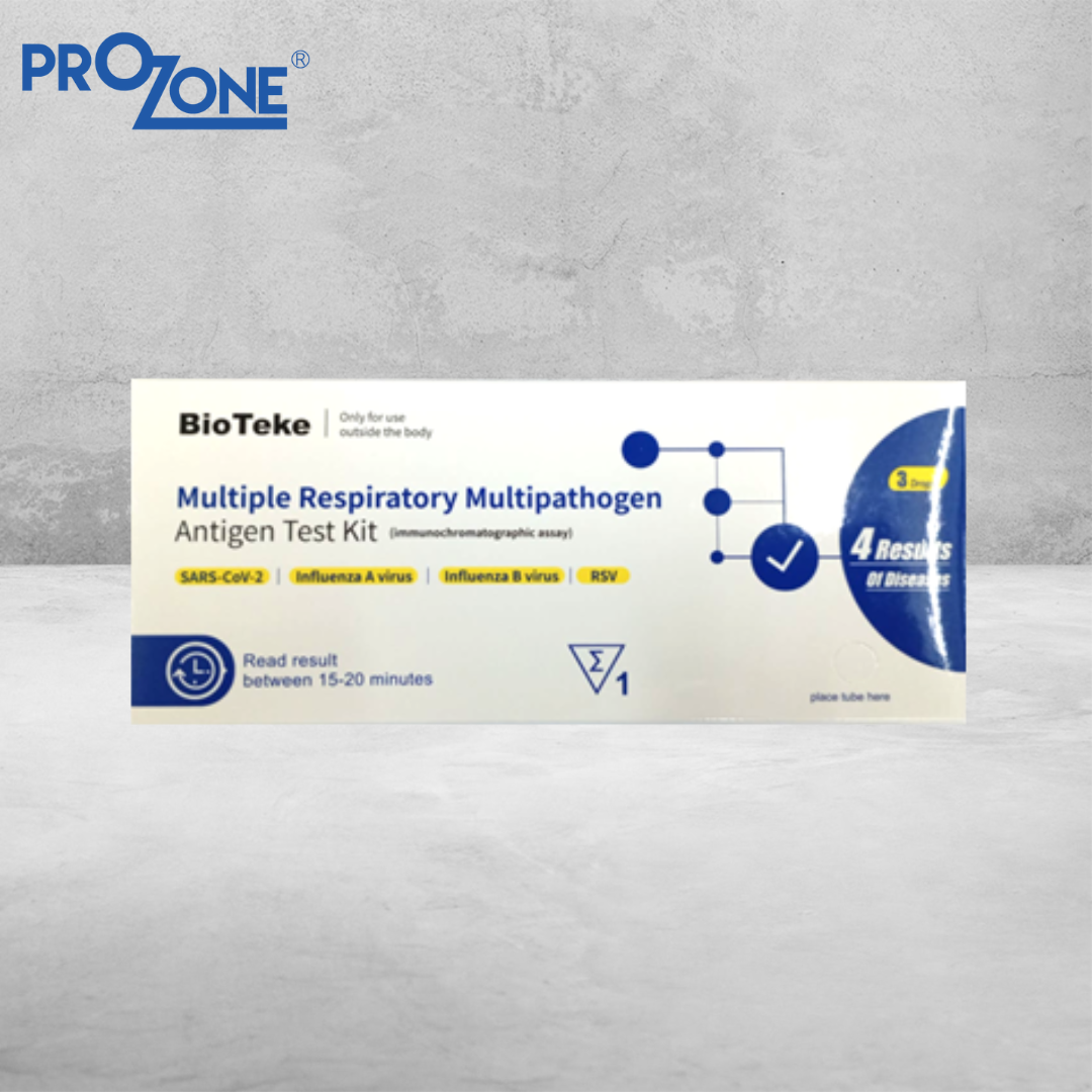 BioTeke快速抗原檢測試劑盒(4合1) - Prozone | Hong Kong